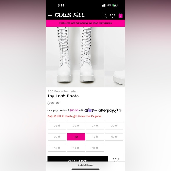 Dolls Kill | Shoes | Roc Australia Lash Boots | Poshmark